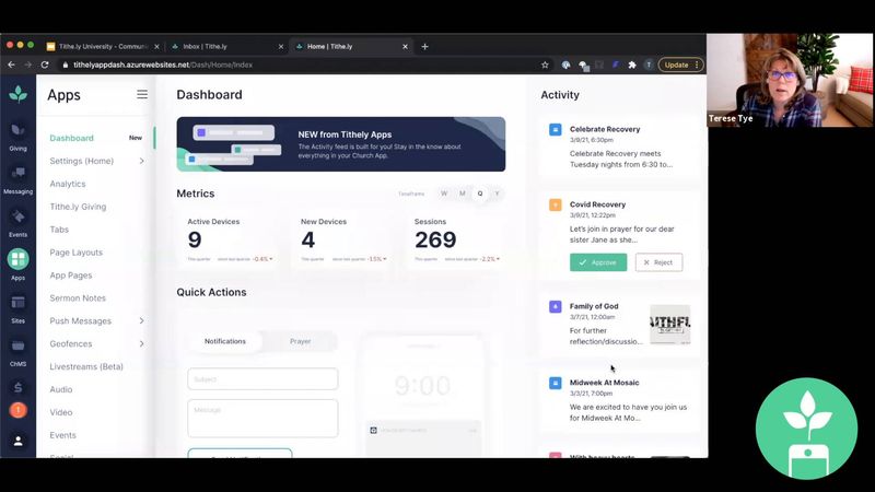 Master the most powerful church software in the world | Tithely University